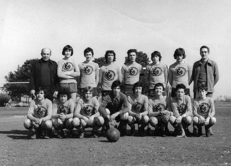 Photo de classe Equipe cadet de 1978, COV FOOT - Copains d'avant
