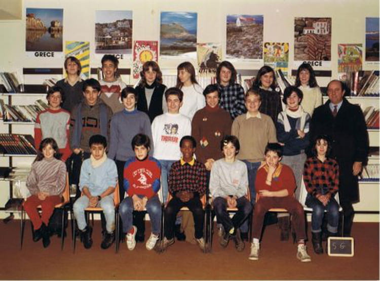 Photo de classe 5ème G de 1970, Collège François Rabelais - Copains d'avant