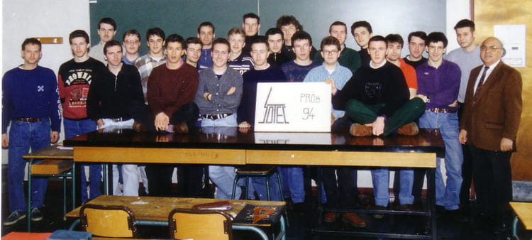 Photo de classe BTS Productique Bois (Promo 94) de 1994, LYCEE LOUIS ...