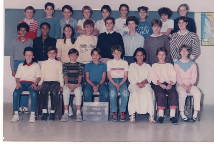 Photo de classe 5 è I de 1985, Collège Georges Rayet - Copains d'avant