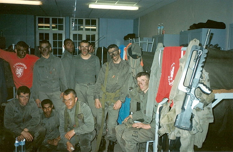 Photo de classe Centre Entrainement Commando MAI 1994 Nancy 26eme RI de ...