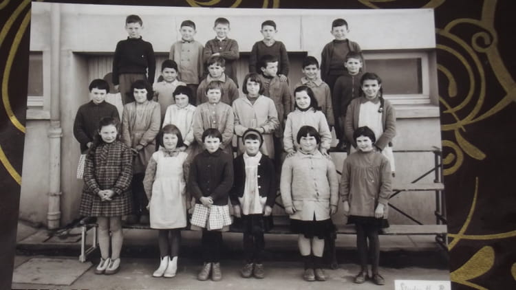 Photo de classe Ecole Yves Auffret Lanvéoc de 1962, ECOLE YVES AUFFRET ...
