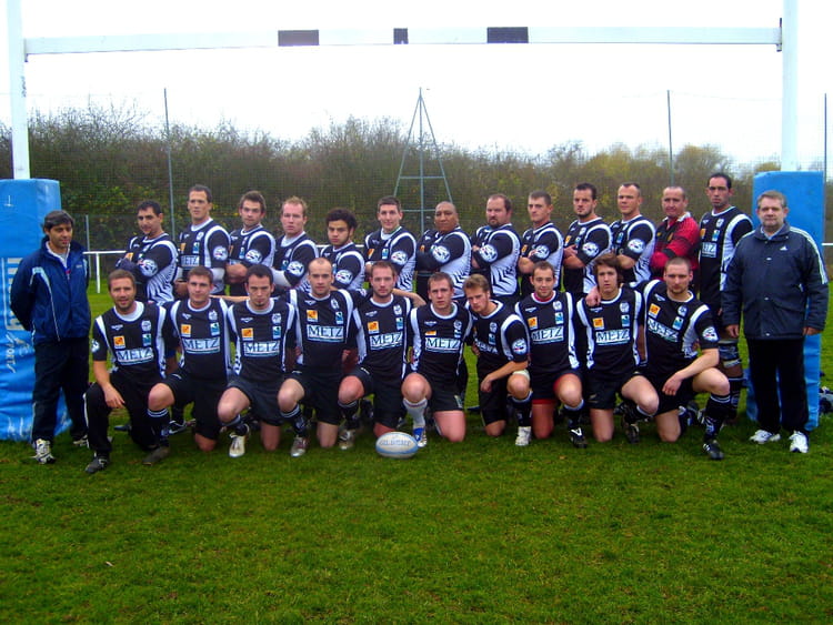 Photo de classe équipe 1 de 2008, RUGBY CLUB DE METZ - Copains d'avant