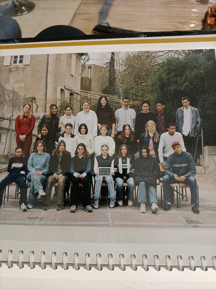 Photo de classe Mcs1 de 2002, Lycée Notre Dame Privas - Copains d'avant