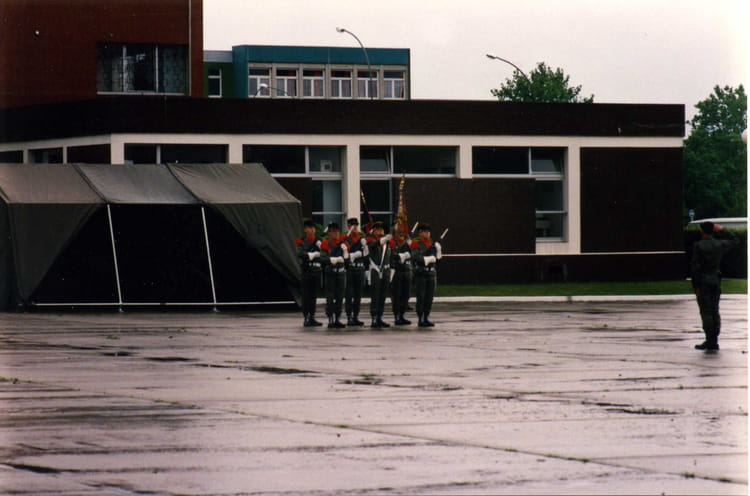 Photo de classe Dissolution du 4° RA de 1993, 4eme R.a (Regiment D ...