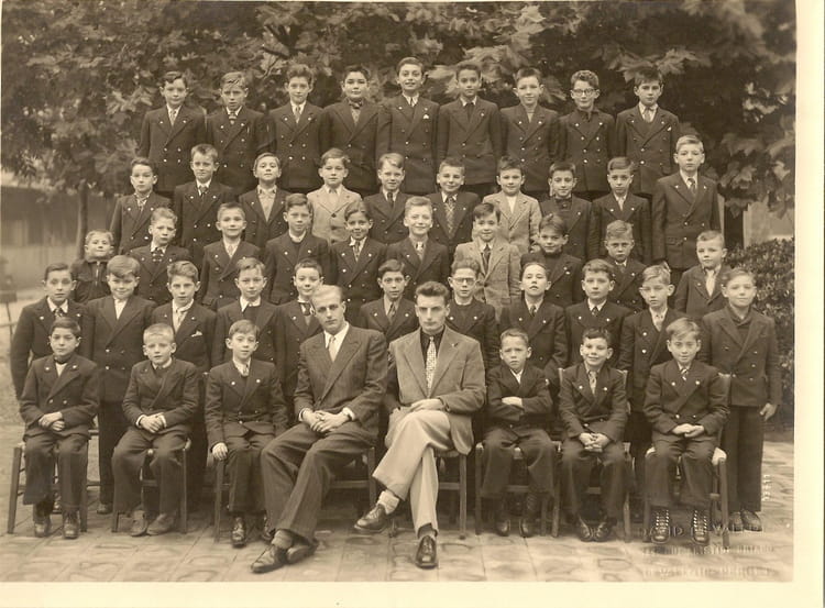 Photo de classe 8B de 1951, ST NICOLAS - Copains d'avant