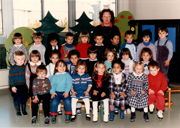 Photo de classe Maternelle PS de 1986, Ecole Paul Bert (Meaux ...