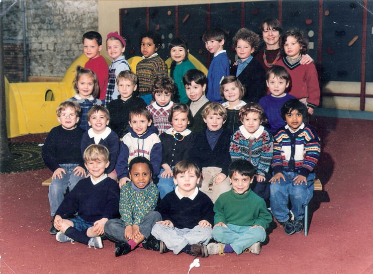 Photo de classe ECOLE CHOMEL MATERNELLE 1992-1993 PARIS 7E de 1992 ...
