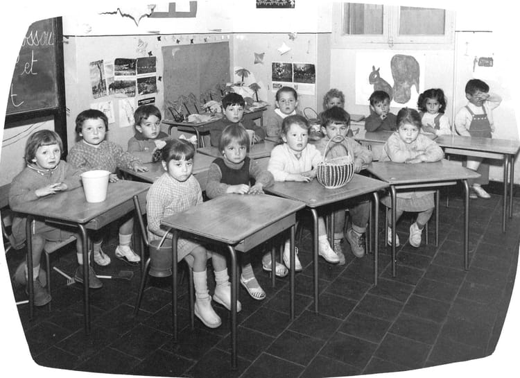 Photo de classe La Garderie de Mme BOREL de 1961, ECOLE GEORGES ...