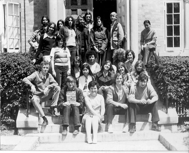 Photo de classe 1er de 1972, LYCEE ROCHAMBEAU - Copains d'avant