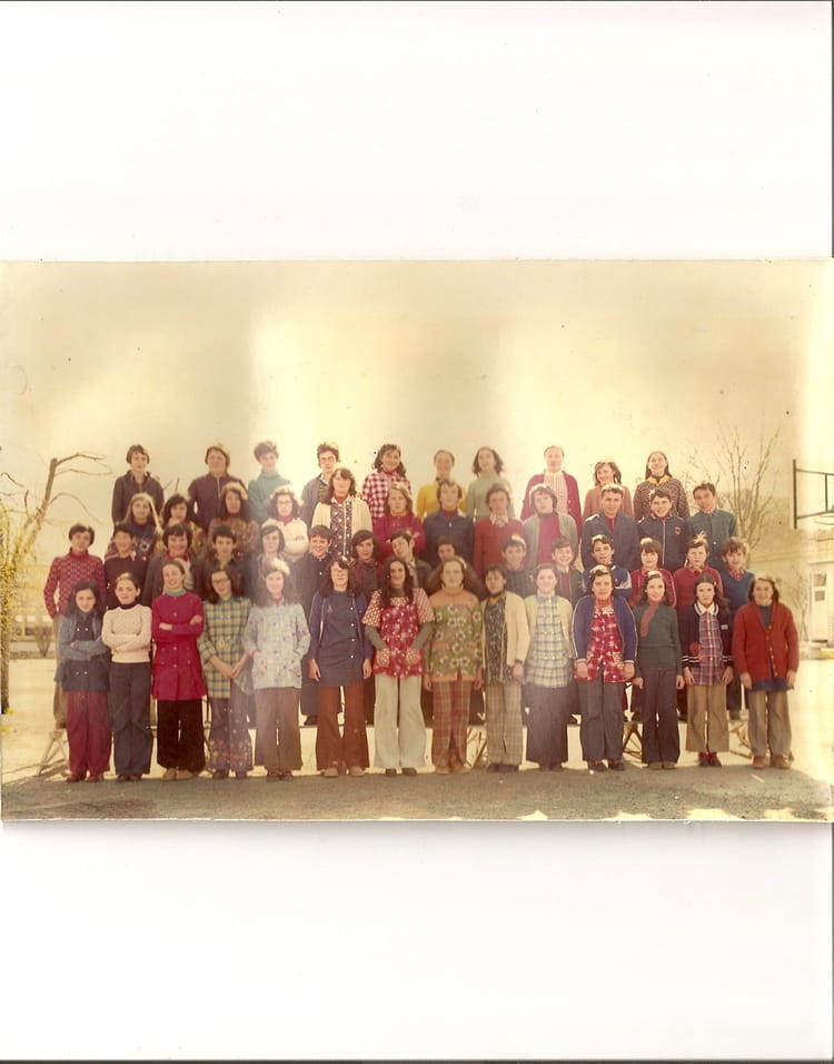 Photo de classe Collége marc jeanjean à matha de 1975, College Marc ...