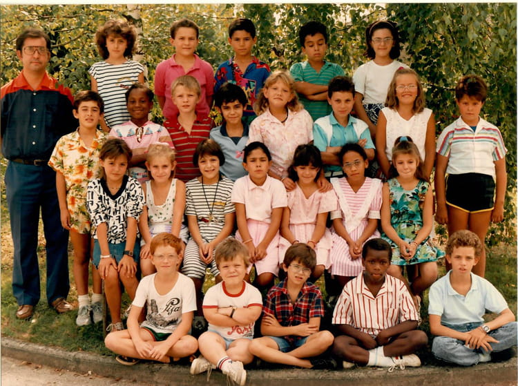 Photo de classe Classe CM1 Mr Maton 1987-88 de 1987, ECOLE FREDERIC ...