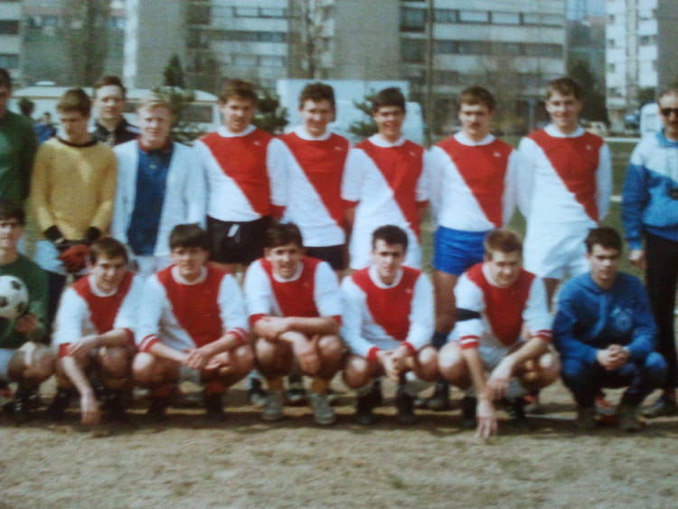 Photo de classe Csn 7 foot de 1983, CENTRE DE SELECTION - Copains d'avant