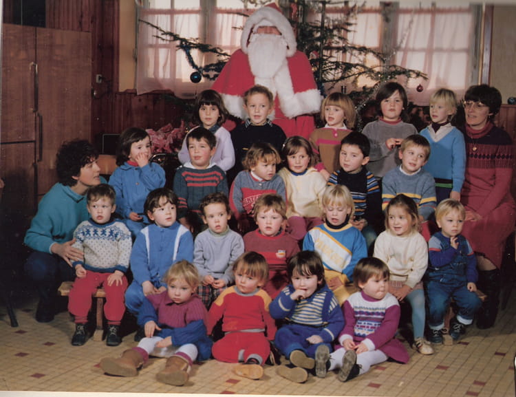 Photo de classe Maternelle de 1986, Ecole (Peumerit) - Copains d'avant