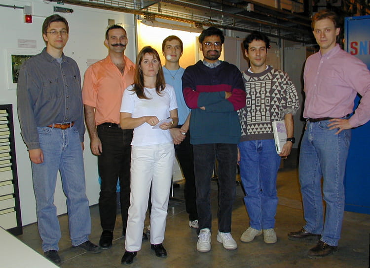 Photo de classe Groupe ID02-2002 de 2002, Esrf (European Synchrotron ...