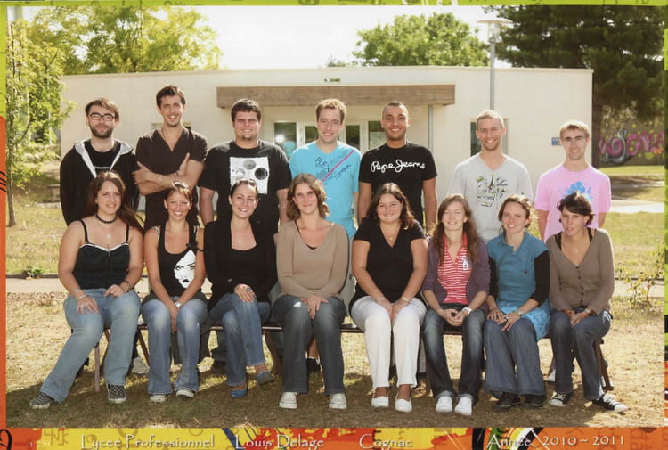 Photo de classe FSPack - Louis Delage de 2011, Lycée Professionnel ...