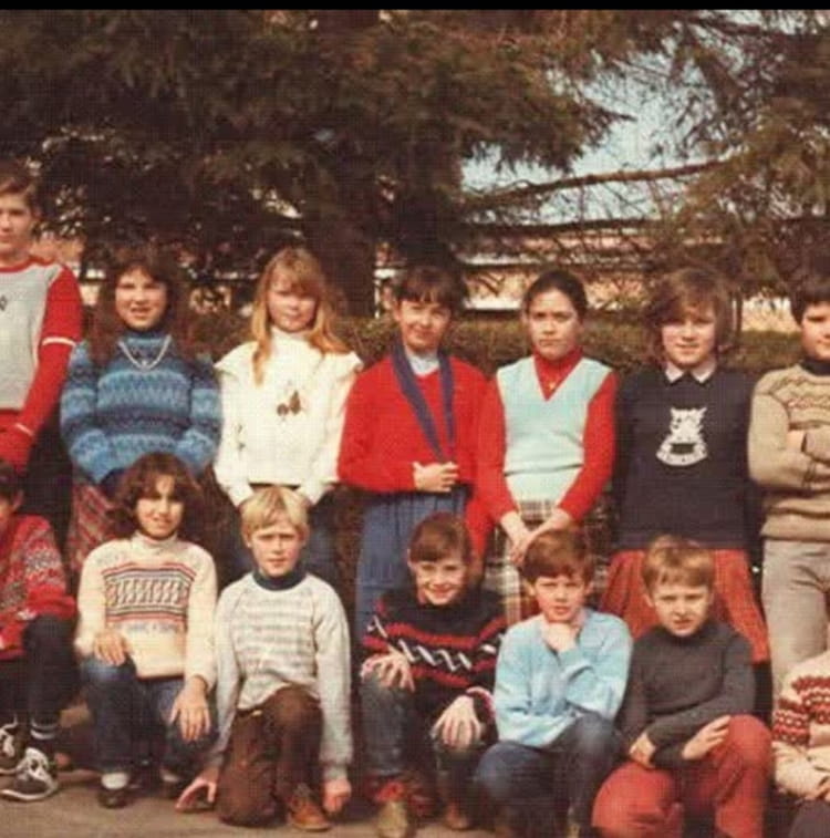 Photo de classe Classe cm2 de 1981, Ecole Jules Leroux (Bertry ...