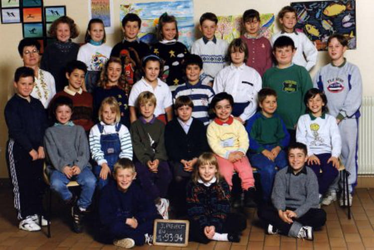 Photo de classe Jacques prévert de 1993, JACQUES PREVERT - Copains d'avant