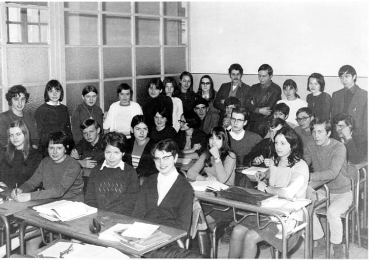 Photo de classe 2eme ?? de 1966, Lycée Bonaparte Site Bonaparte ...