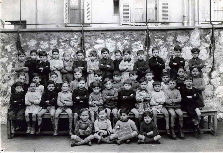 Photo de classe ECOLE VERNIER(Nice) de 1939, ECOLE VERNIER - Copains d ...