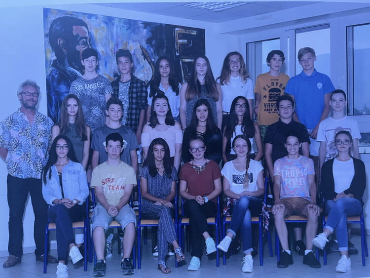 Photo de classe 5EME4 2014-2015 de 2014, Collège Jean Jacques Perret ...