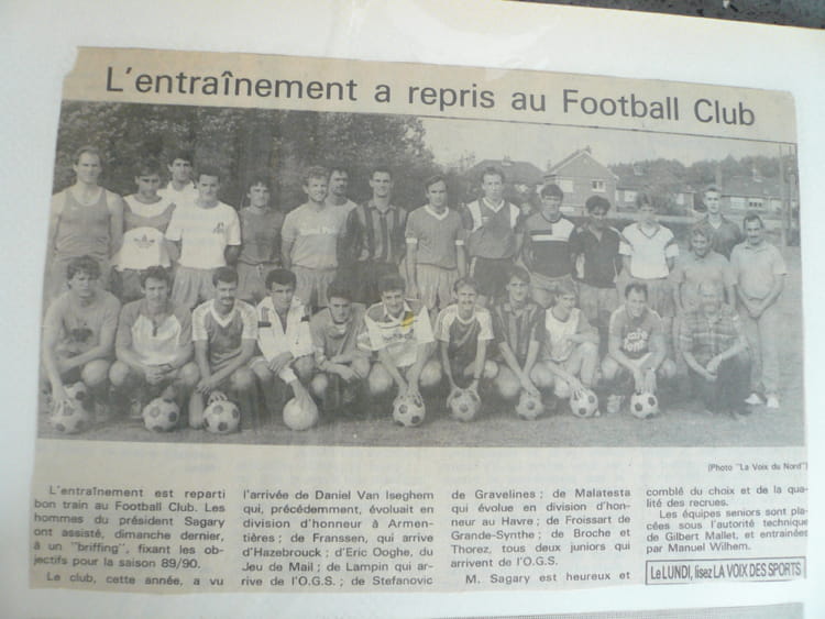 Photo de classe Reprise 89-90 de 1989, Fc Loon Plage - Copains d'avant