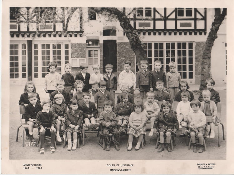 Photo de classe Jardin d'enfants - Ermitage de 1963, Lycée L'ermitage ...