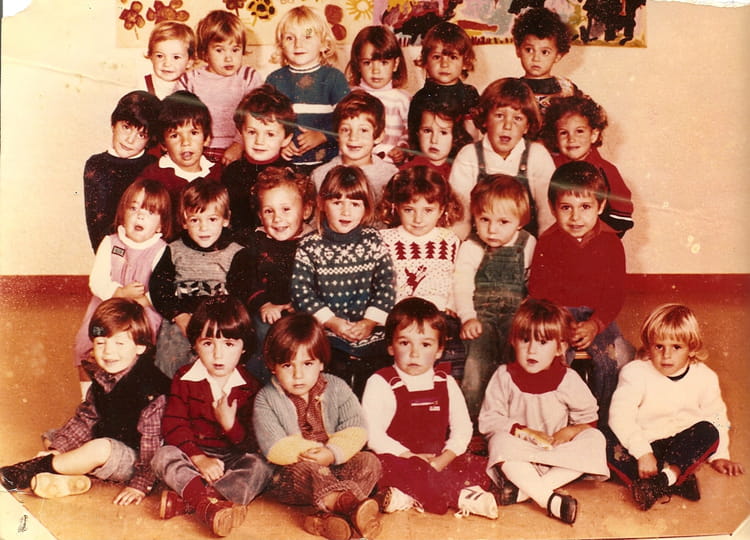 Photo de classe Maternelle de 1982, ECOLE MATERNELLE - Copains d'avant