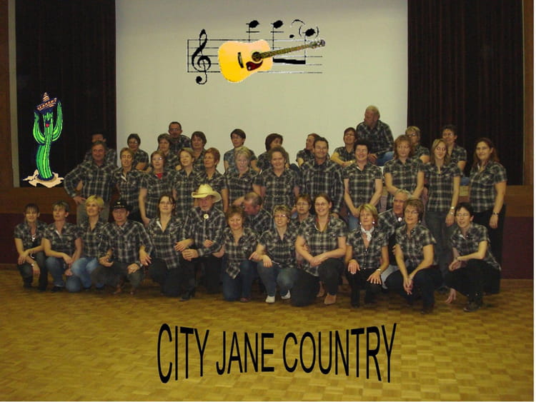 Photo de classe Groupe City Jane country de 2008, Asso Danse City Jane ...