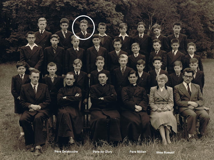 Photo de classe Photo de la classe en 1955 de 1955, Collège De Juilly ...
