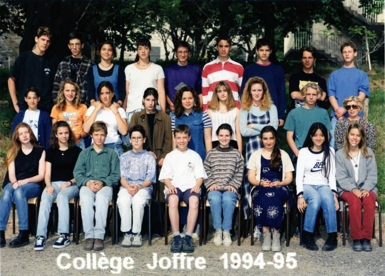 Photo de classe 3ème de 1994, Collège Joffre - Copains d'avant