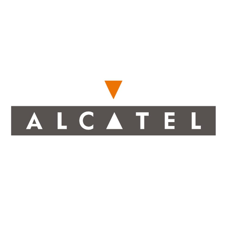 Photo de classe Logo de l'établissement 'Alcatel' de 1990, Alcatel ...