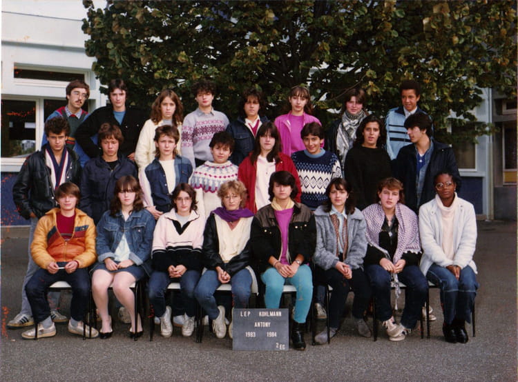 Photo de classe 2 ec de 1984, PIERRE KOHLMANN - Copains d'avant