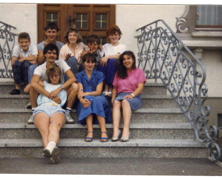Photo de classe Entre copains 1987 de 1987, Lycée Agricole - Copains d ...