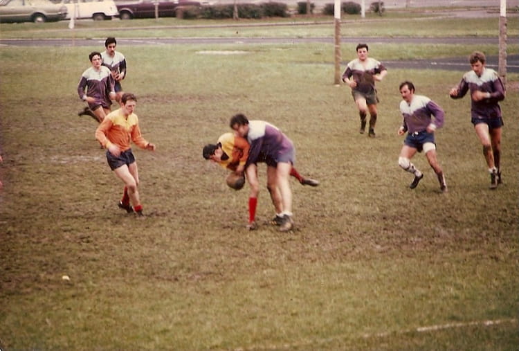 Photo de classe Rugby 1976 de 1976, ECOLE NAVALE - Copains d'avant