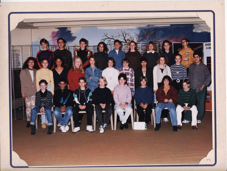 Photo de classe 3ème 2 de 1993, Collège Guy Mareschal - Copains d'avant