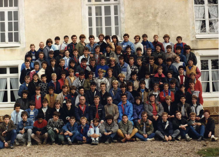 Photo de classe Collège agricole de malroy de 1988, MALROY - Copains d ...