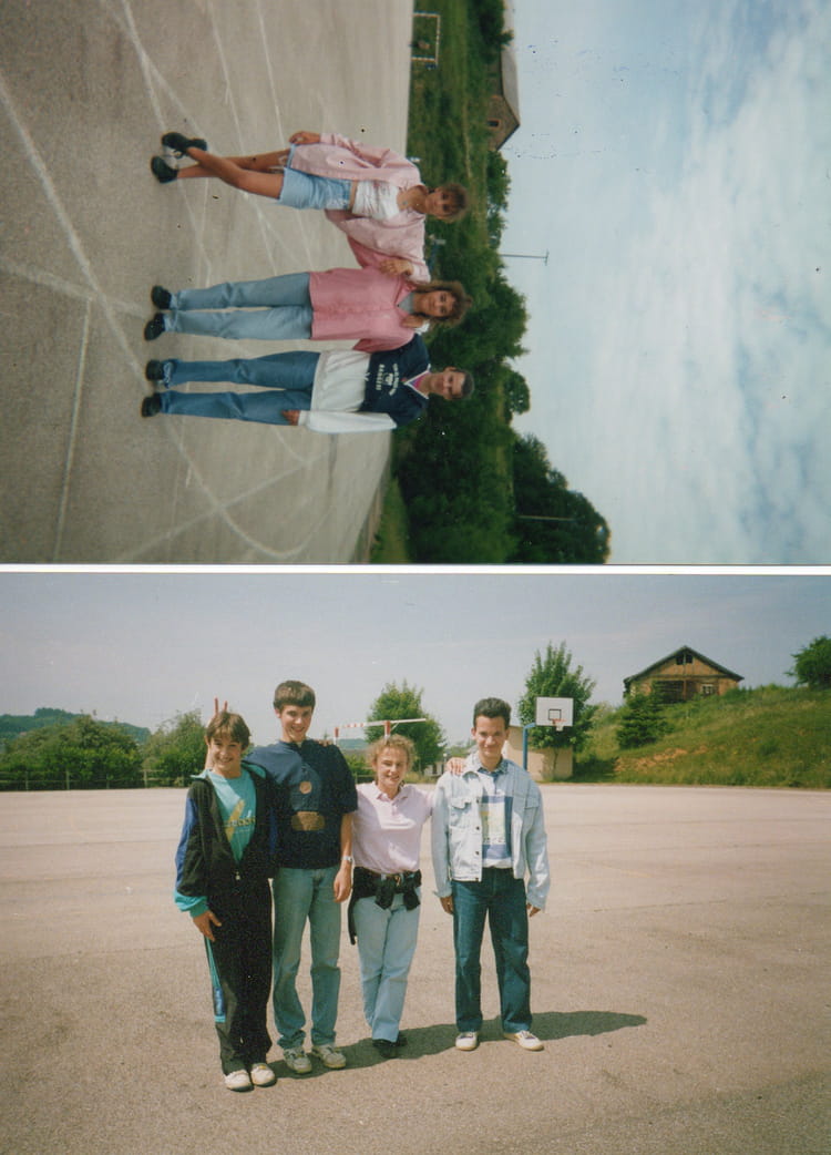 Photo de classe Les copains de l'époque de 1991, Collège - Copains d'avant