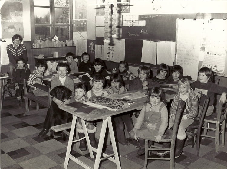 Photo de classe Classe unique de 1983, Ecole Gilbert Dewitte (Villers ...
