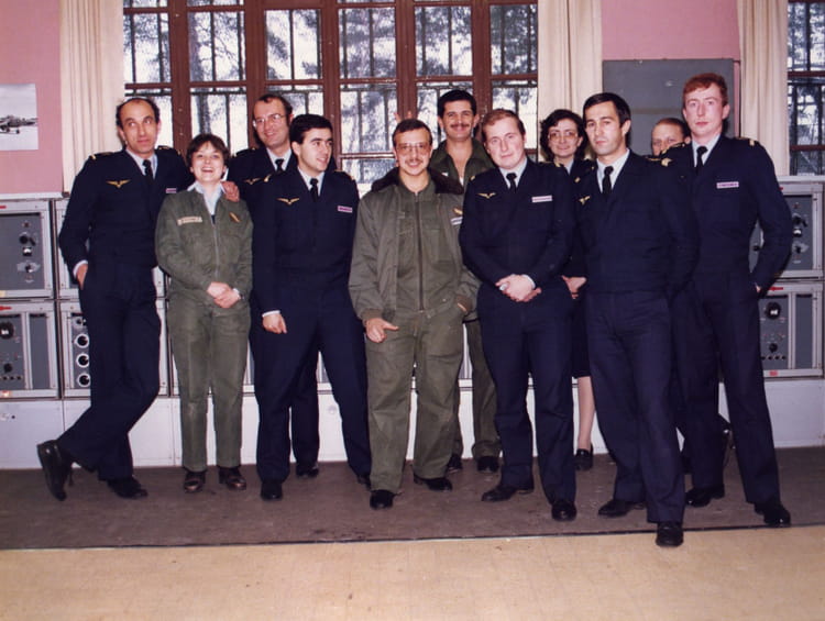 Photo de classe STB.133 PR1 Equipe radio de 1984, Ba 133 Nancy-ochey ...