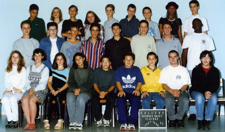 Photo de classe 3e5 de 1997, Collège Georges Rayet - Copains d'avant