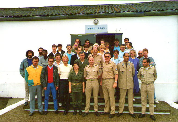 Photo de classe Au PAM (Plan annuel des mutations) de 1988, Ergm ...