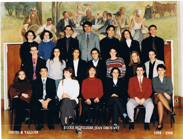 Photo de classe 1H3 de 1996, Lycée Professionnel Hôtelier Jean Drouant ...