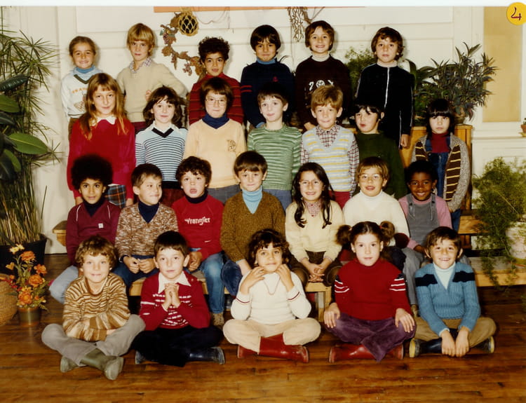 Photo de classe CE1 de 1980, Ecole Jules Ferry (Villard Bonnot ...