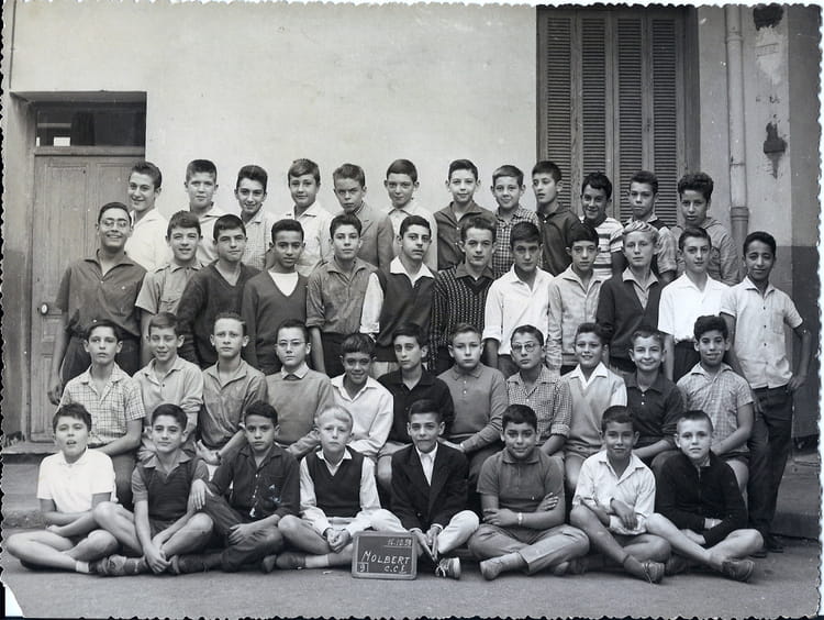 Photo de classe CC5 de 1959, Ceg Molbert - Copains d'avant