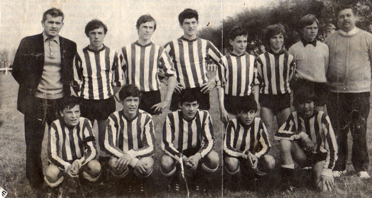 Photo de classe Equipe cadets ASB Football de 1970, A.s. Berck ...