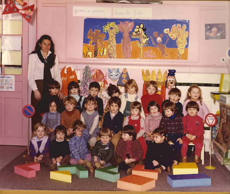 Photo de classe Petite section maternelle de 1981, ECOLE EMILE GEBHART ...