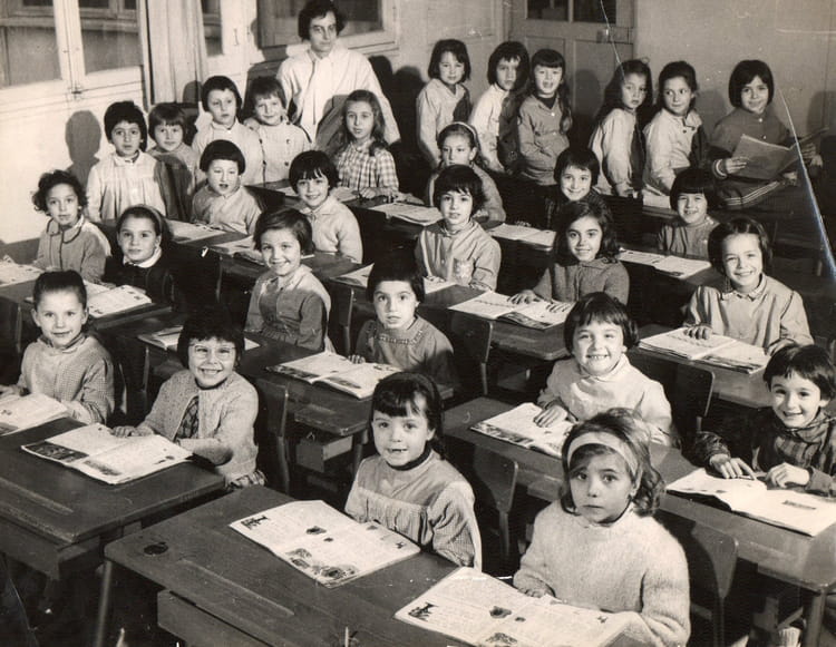 Photo de classe Ecole Riblette de 1962, ECOLE RIBLETTE - Copains d'avant