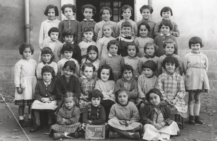Photo de classe CP de 1955, ECOLE PRIMAIRE CASSIGNOL - Copains d'avant Photo de classe CP de 1955, ECOLE PRIMAIRE CASSIGNOL - Copains d'avant