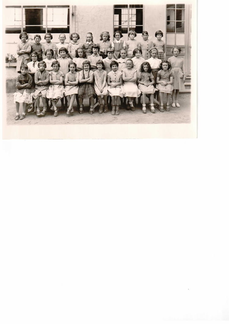 Photo de classe CM1 ? de 1958, ECOLE ALICE SOLVAY - Copains d'avant